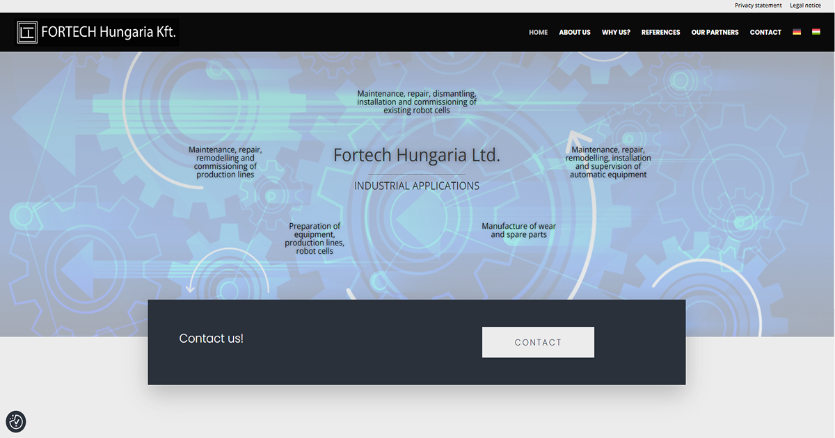 FORTECH.hu - Komplex ipari megoldások autóipari / építőipari szereplők ...